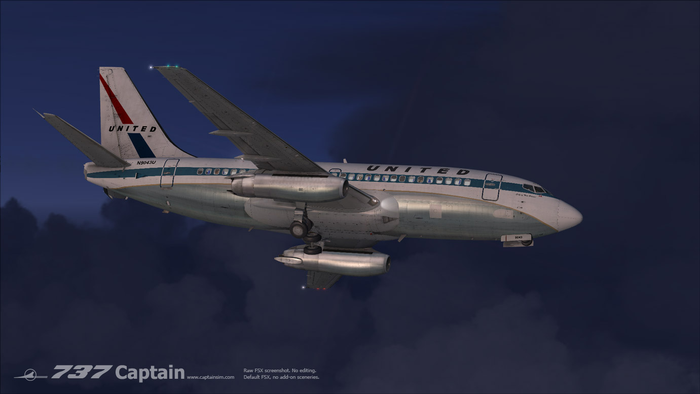 AirDailyX: Captain Sim B737-200 external model released