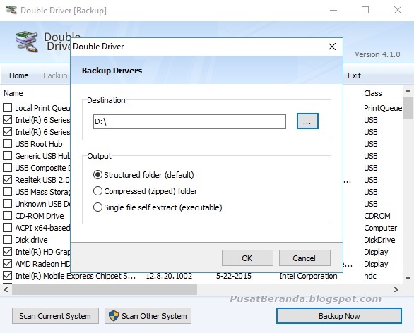 Cara Backup dan Restore Driver Menggunakan Double Driver - Pusat Beranda