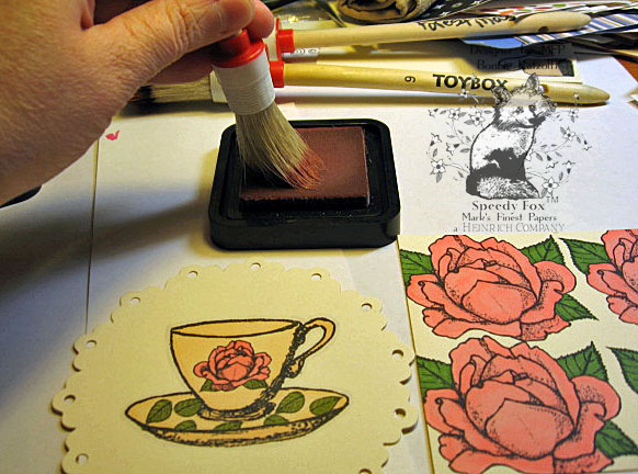 Stamping In The Light: Basic Color Stippling