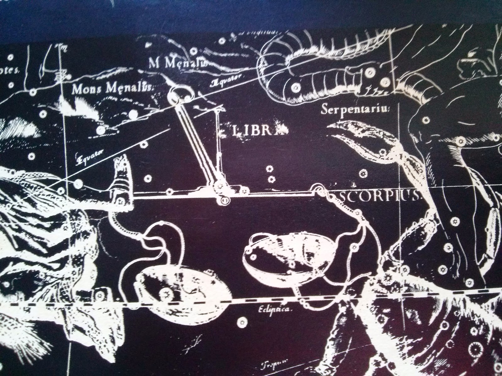 signos, mitos y estrellas: LA CONSTELACIÓN DE LIBRA. LA BALANZA.