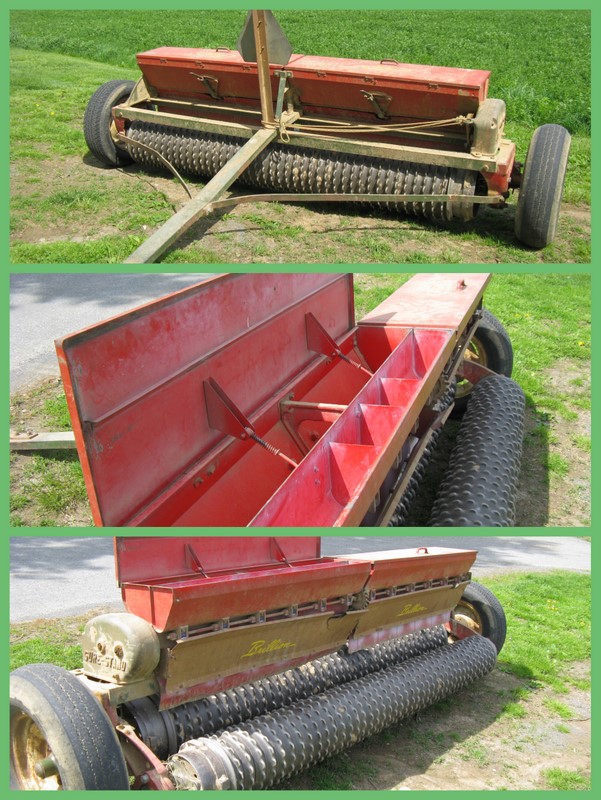 Happily married...to the cows!: Seeding Alfalfa...
