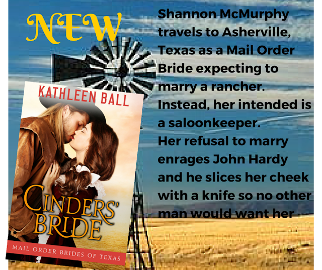Kathleen Ball Western Romance: #newrelease Cinders' Bride Mail Order ...