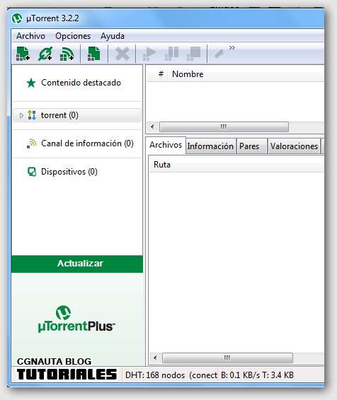 Remover publicidad en uTorrent - CGnauta blog