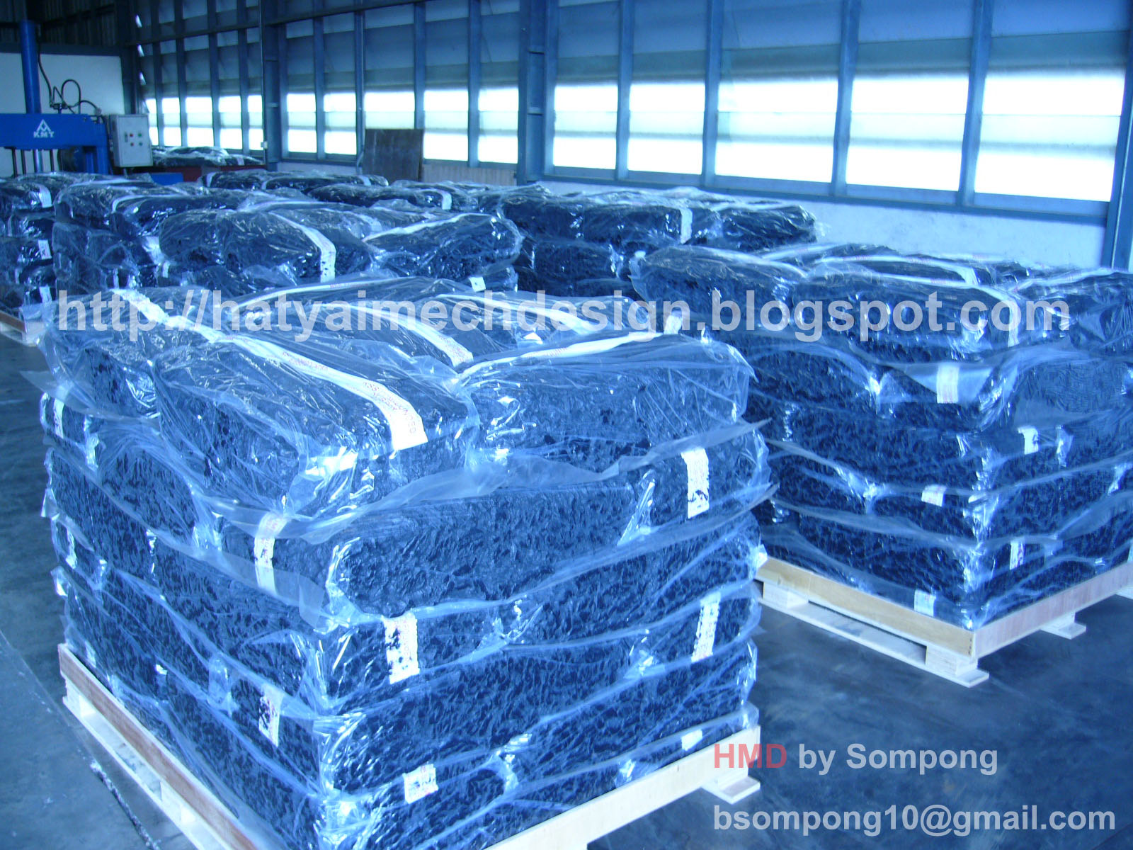 Hatyai Mech Design: การบรรจุหีบห่อยางคอมปาวด์ (Compound Rubber Package)