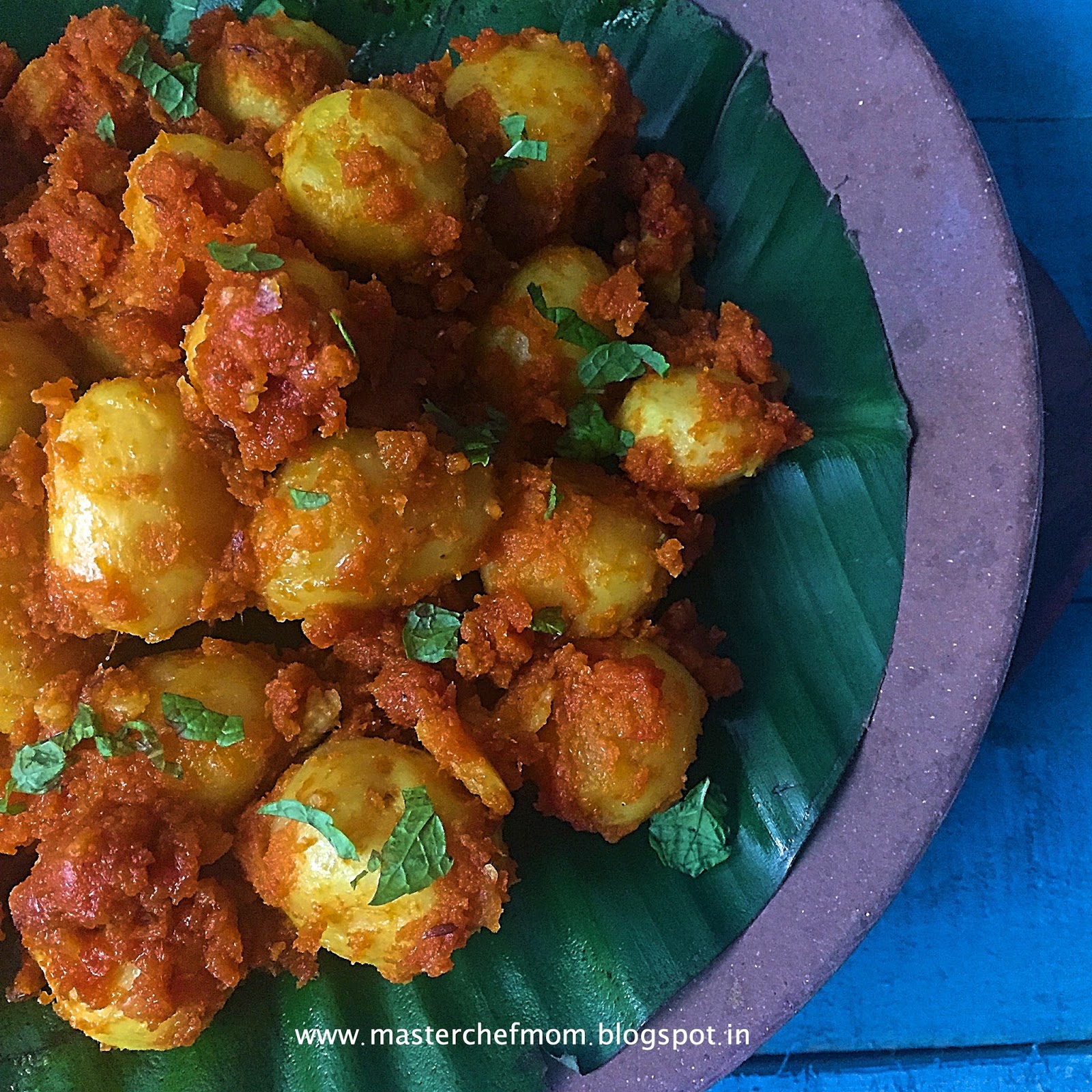 MASTERCHEFMOM: Choto Aloor Dum Recipe | Bengali Style Baby Potato Stir ...