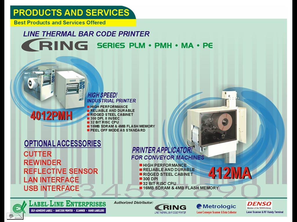 Label-Line Enterprises: Our Products