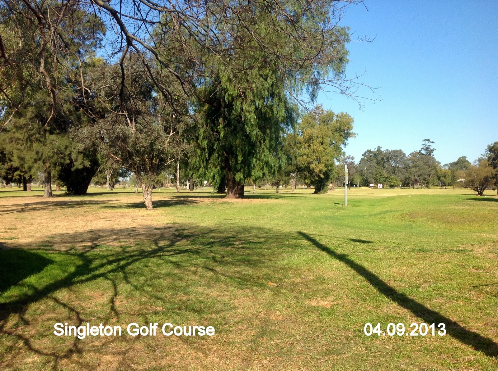 Jan Martin's Travel Blog: Singleton Golf Course - September 2013