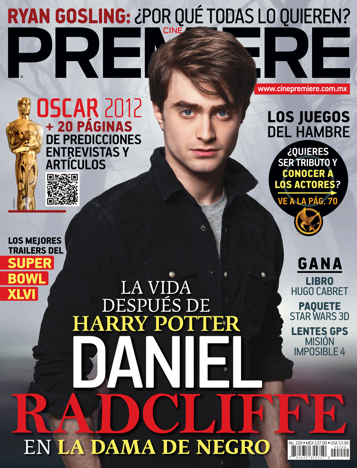 DanielRadcliffe: Daniel on Different Magazines cover