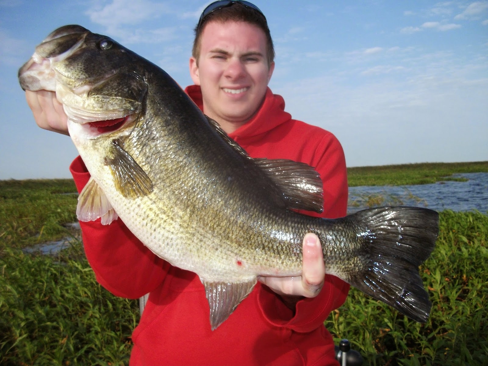 Big Bass of 2014! If you like catching big Bass! – Lake Okeechobee Bass ...