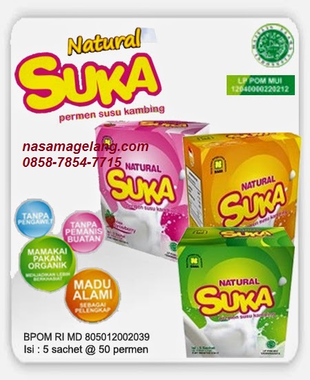 PERMEN SUSU KAMBING RASA STROWBERRY (SUKAS), MADU (SUKAM), DAN ORIGINAL ...
