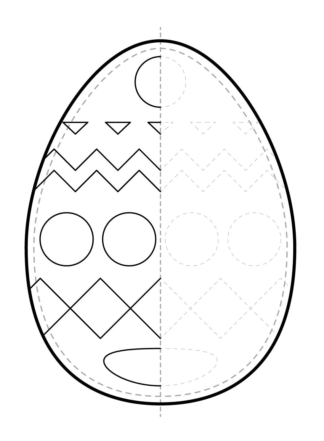 Friday Projects: Easter Egg Symmetry