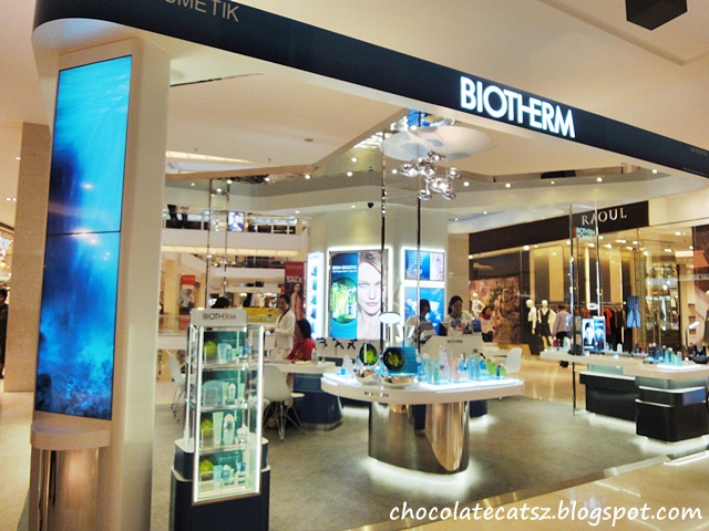 Chocolate Cats: Biotherm New Flagship Store in Malaysia