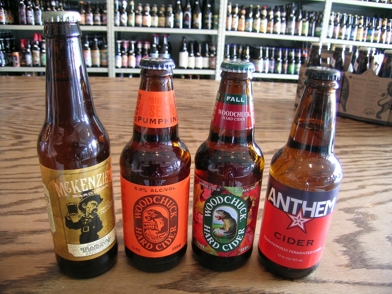 City Swiggers: Four ciders, one of which is pumpkin, great for fall ...