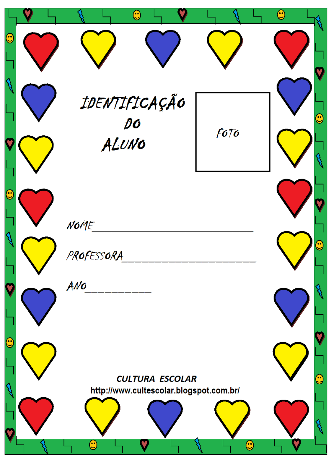 Cultura Escolar: PORTFÓLIO DO ALUNO