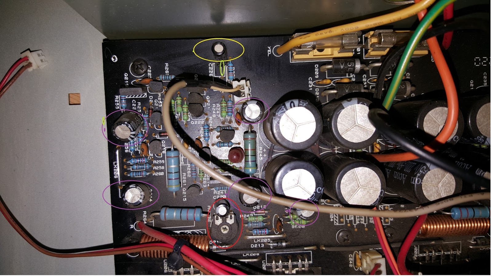 the cambridge audio p500 power amplifier