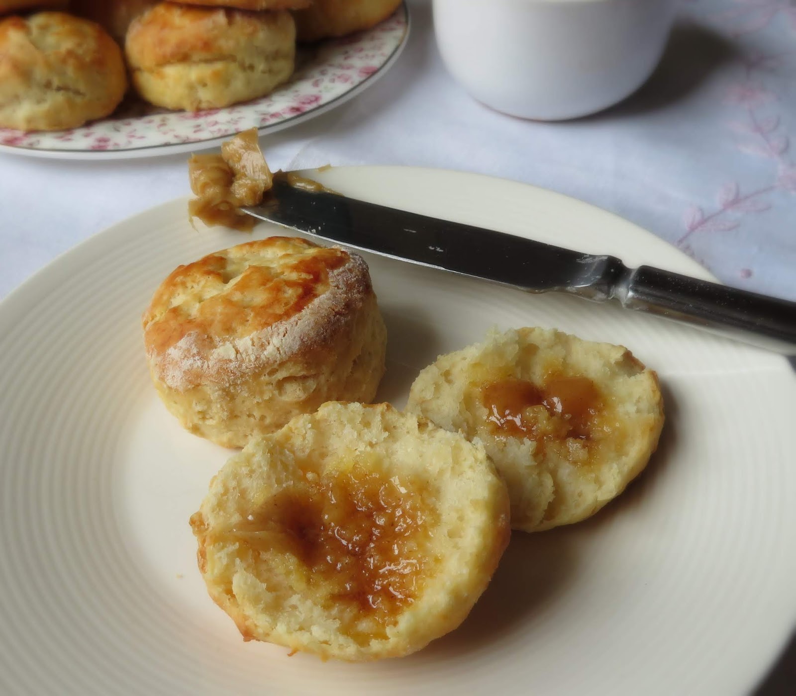 Perfect Scones with Clementine & Cinnamon Butter | The English Kitchen