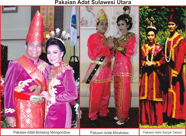 Pakaian Adat Sulawesi Utara Lengkap Gambar Dan Penjelasannya Seni