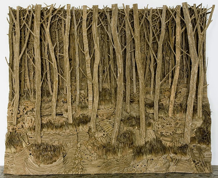 Simply Creative: Cardboard Forests by Eva Jospin