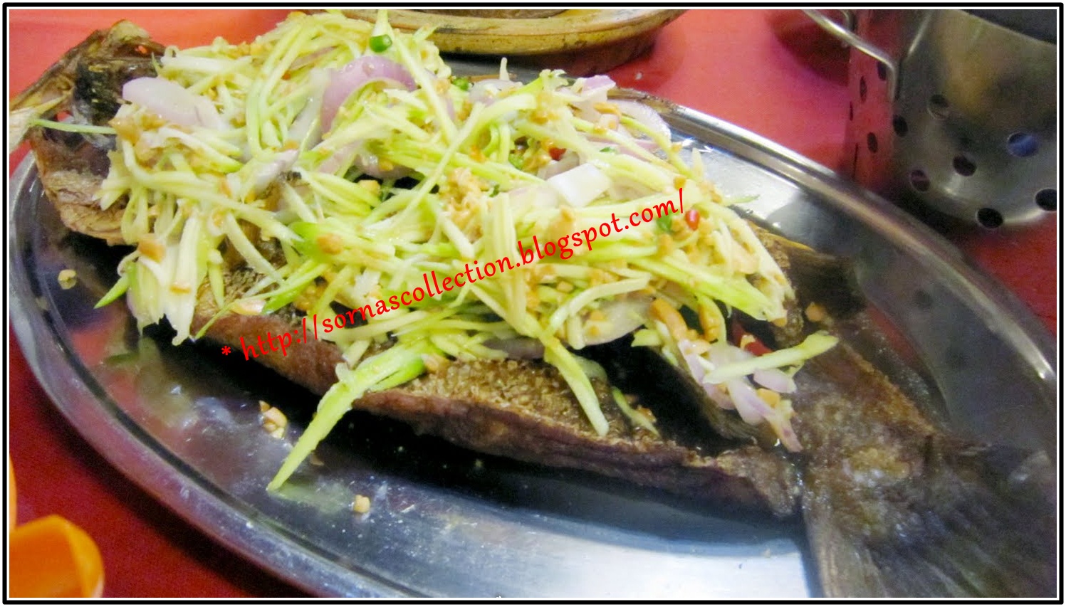 My Recipes: MANGO CRISPY FRIED FISH