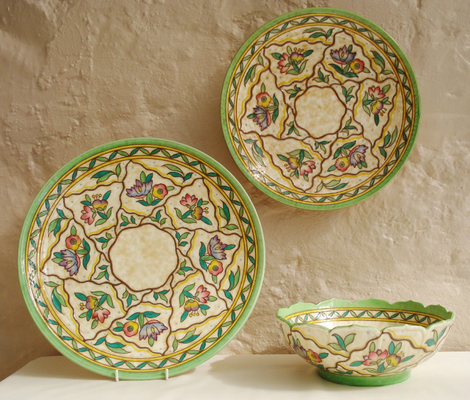 Crown Ducal & Charlotte Rhead Pottery: 6016 - Trellis