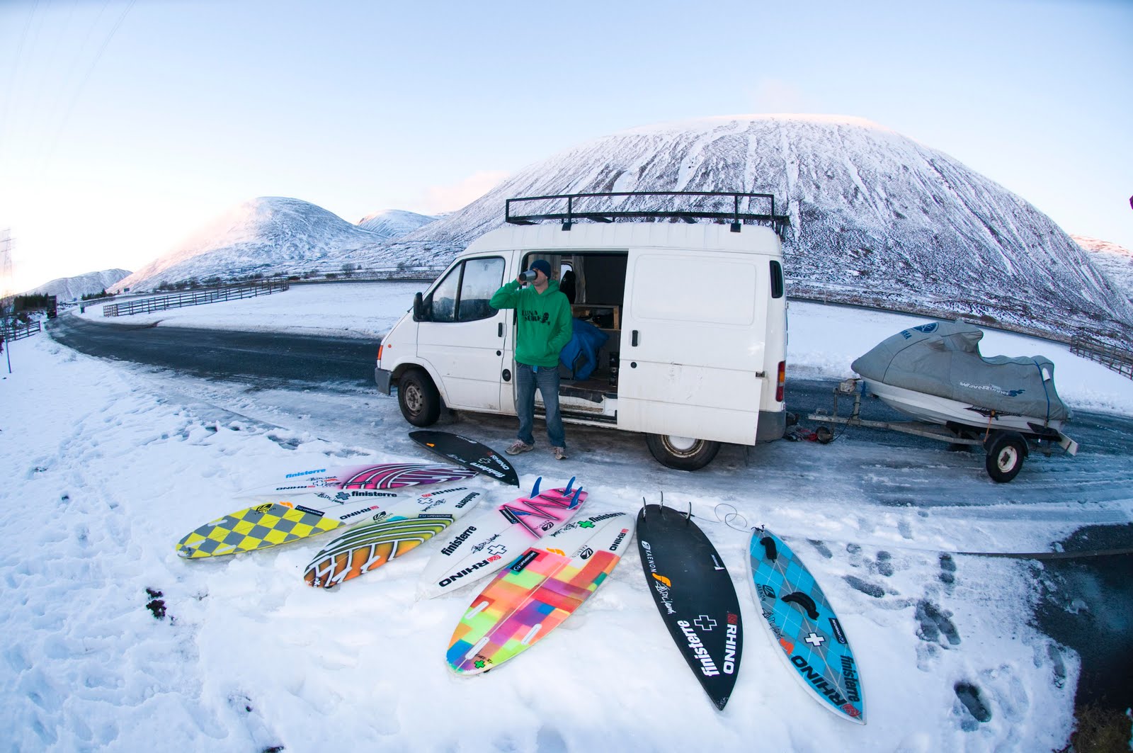 Ian Battrick: Surf, Snow and Van Life In Scotland