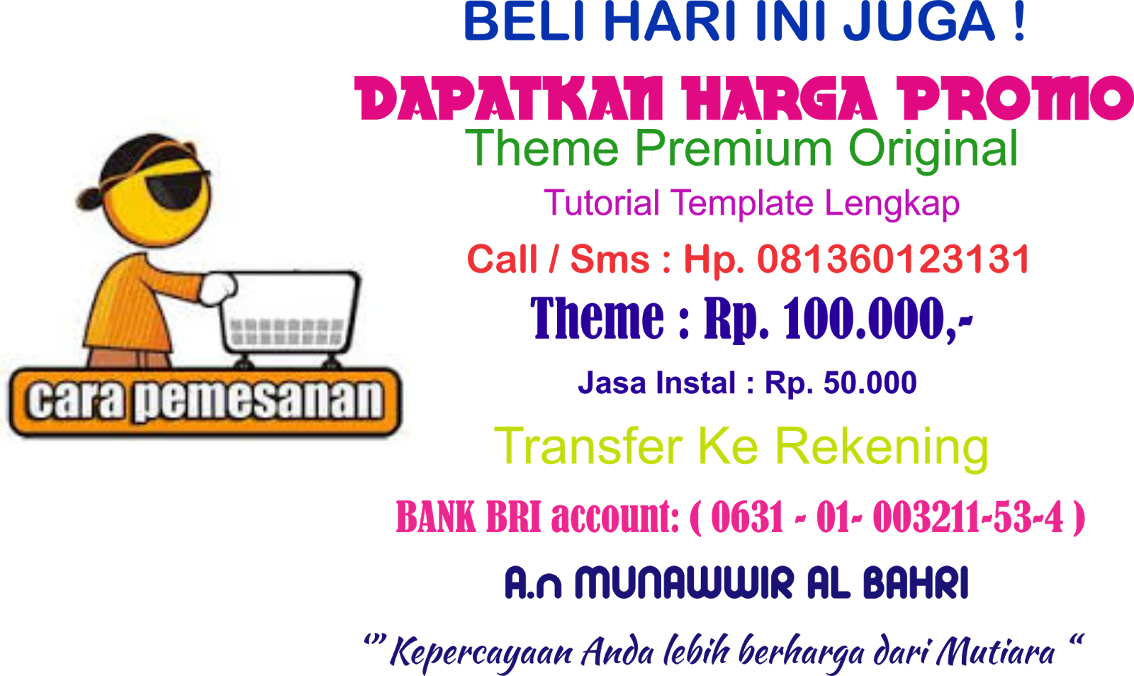 Jual Template Murah Pasar Theme WP Toko Online - Jual Template Murah