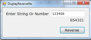 Asp.Net With C# & Windows Application: How to Display Reverse Number Or ...