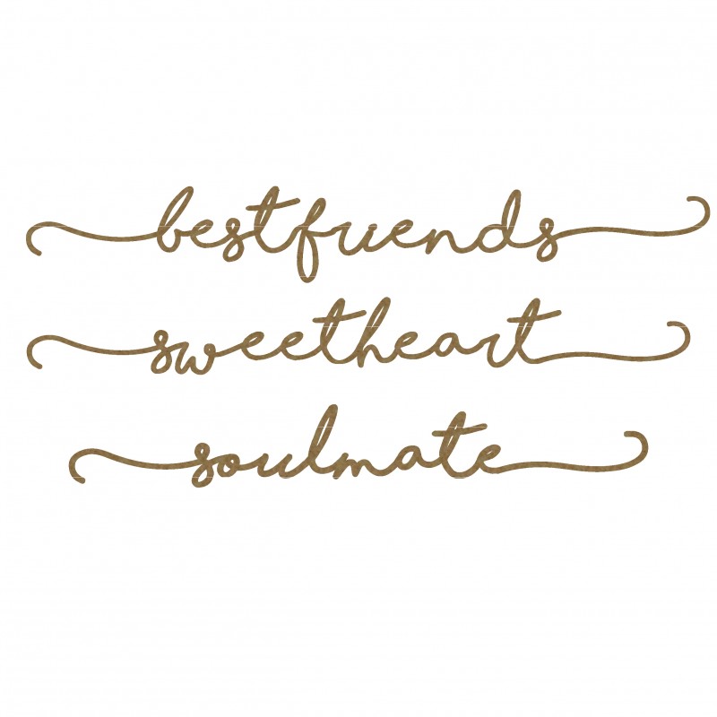 A Wonderful Mess: Best Friends - Creative Embellishments