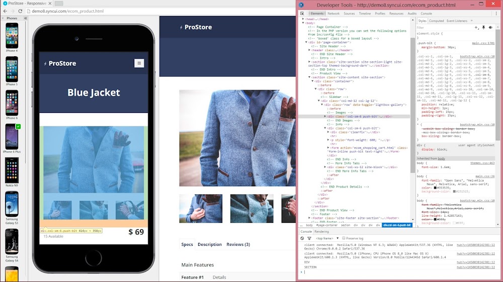 Blisk - o browser para web developers | Aberto até de Madrugada