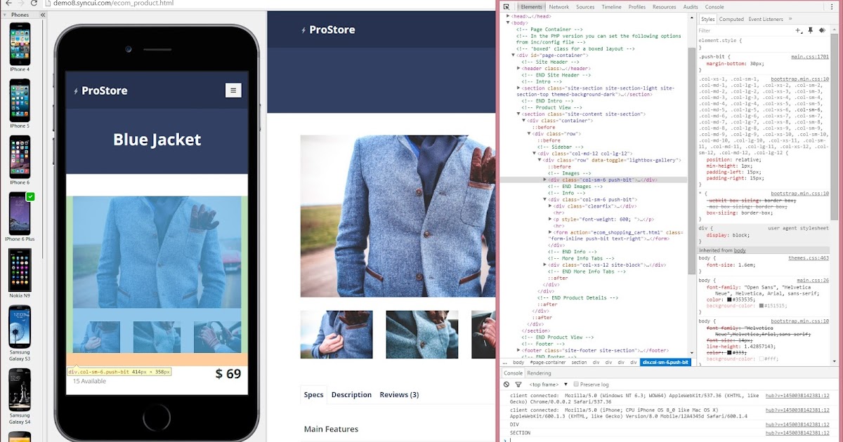 Blisk - o browser para web developers | Aberto até de Madrugada