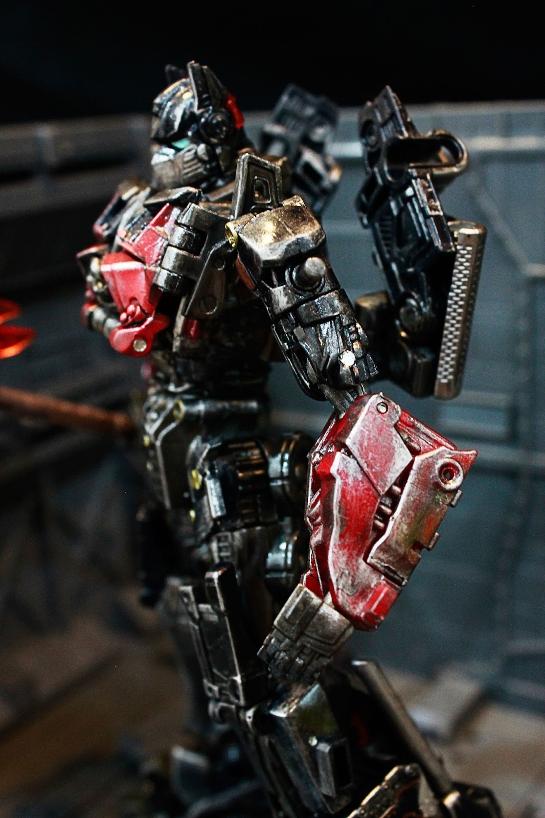 Akio's Gunpla Workshop: DOTM Custom Optimus Prime