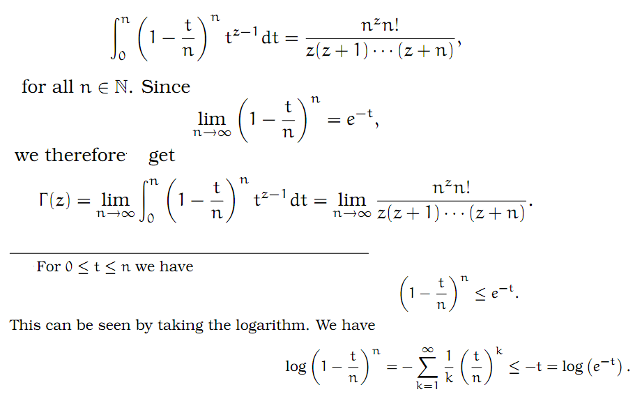 Complex Analysis 27 Gamma Function Ii Physics Reference