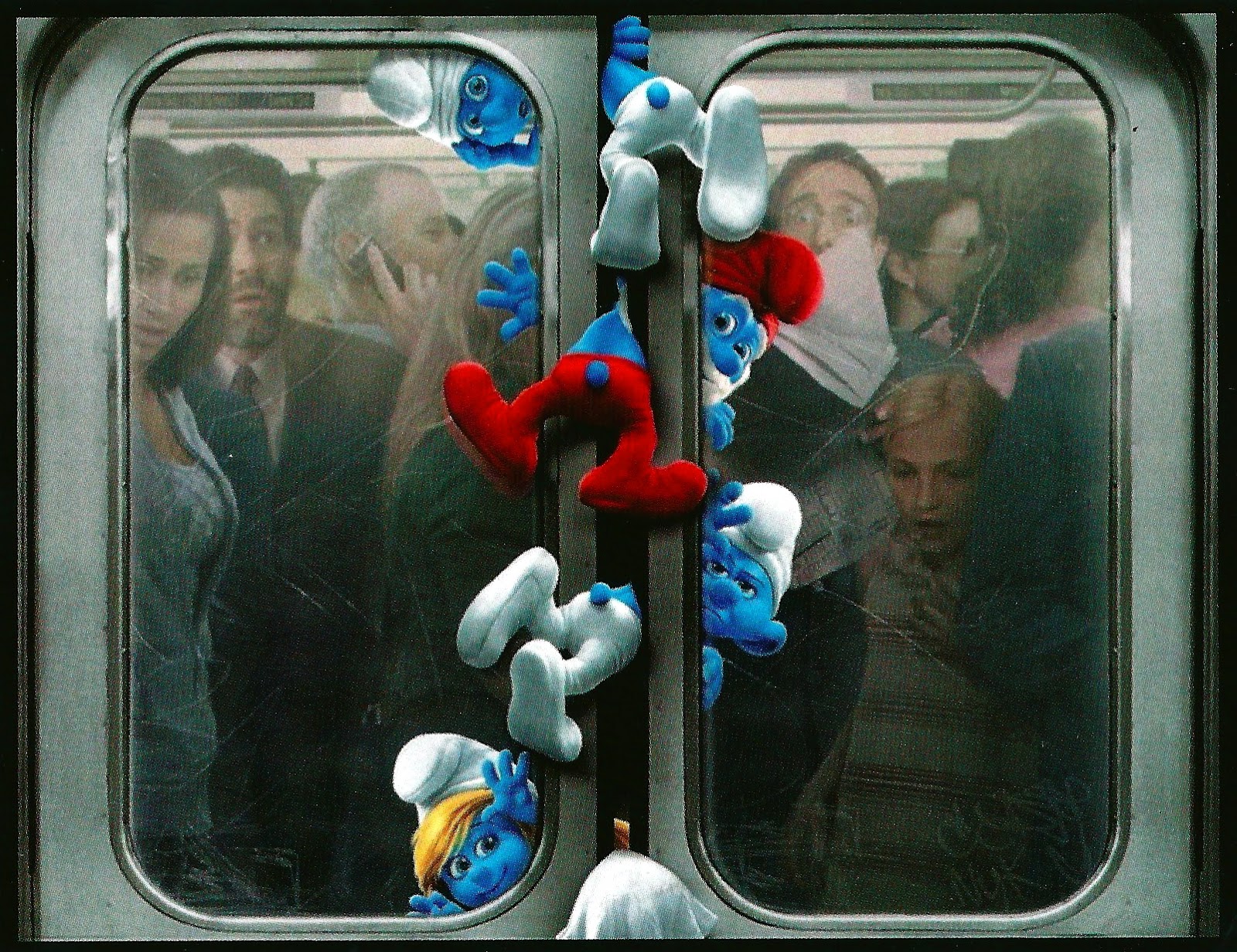 My Favorite Movies and Stars: The Smurfs (Caught in the Subway Train)