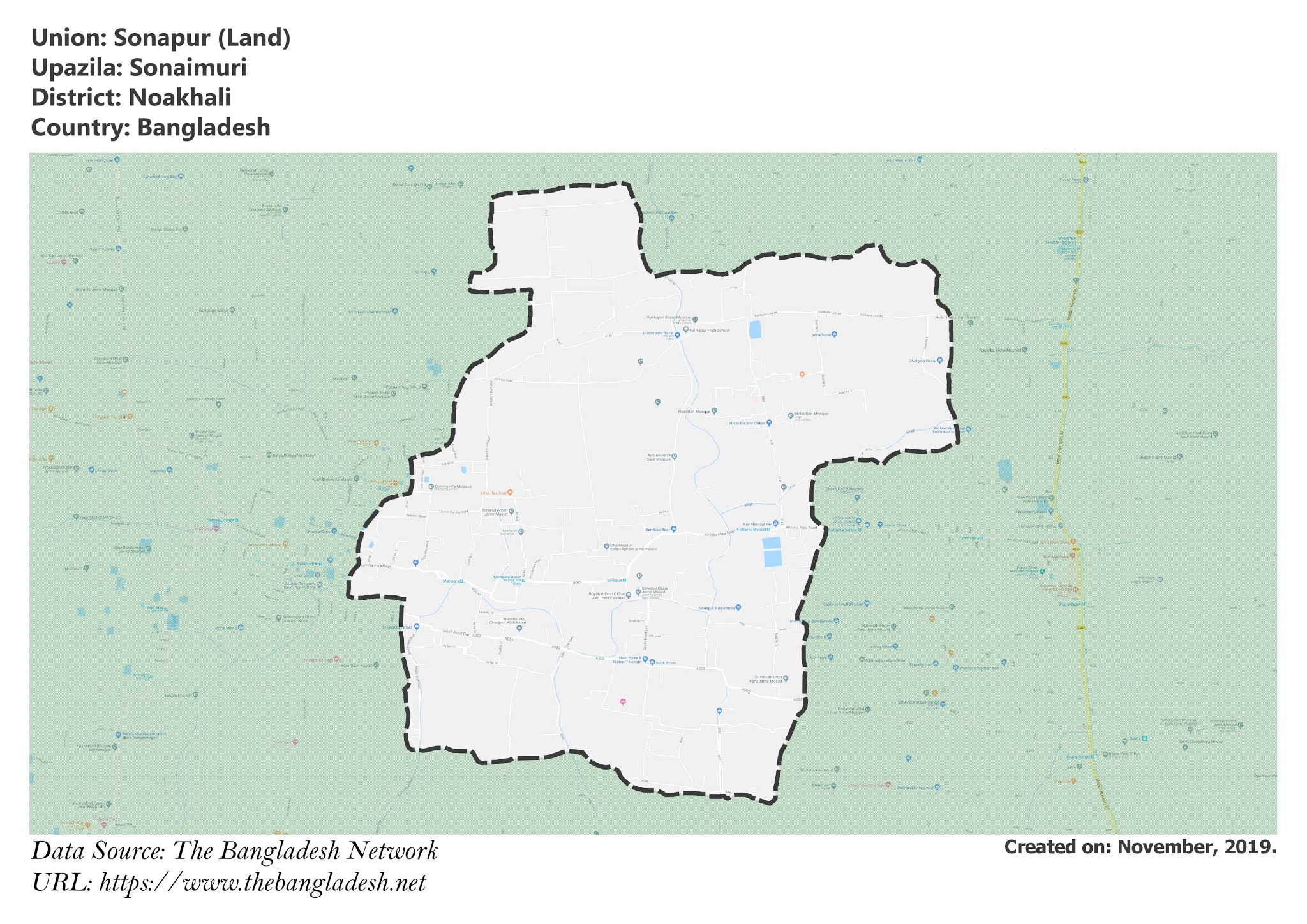 Sonapur Union, Noakhali