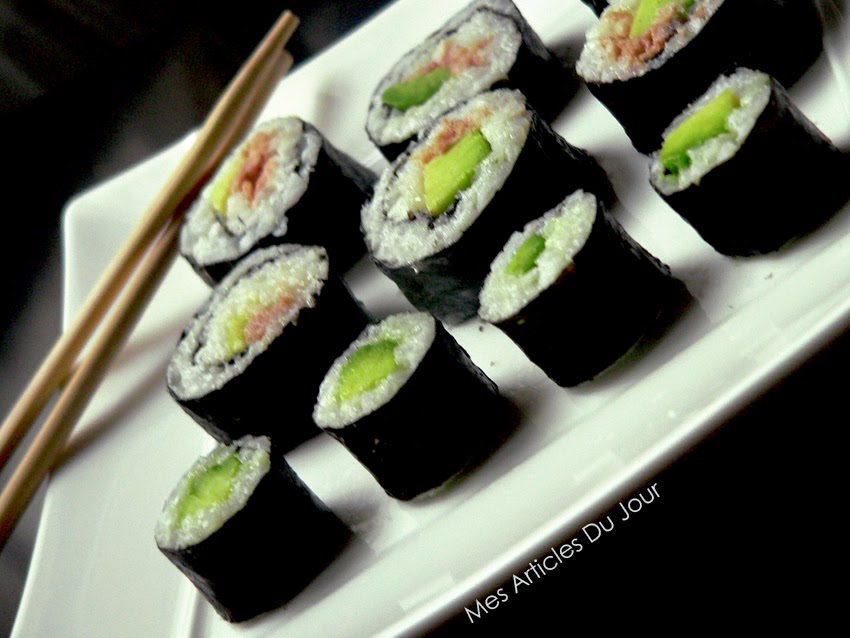 Mes Articles Du Jour: Recette MAKI facile et rapide Pas à Pas