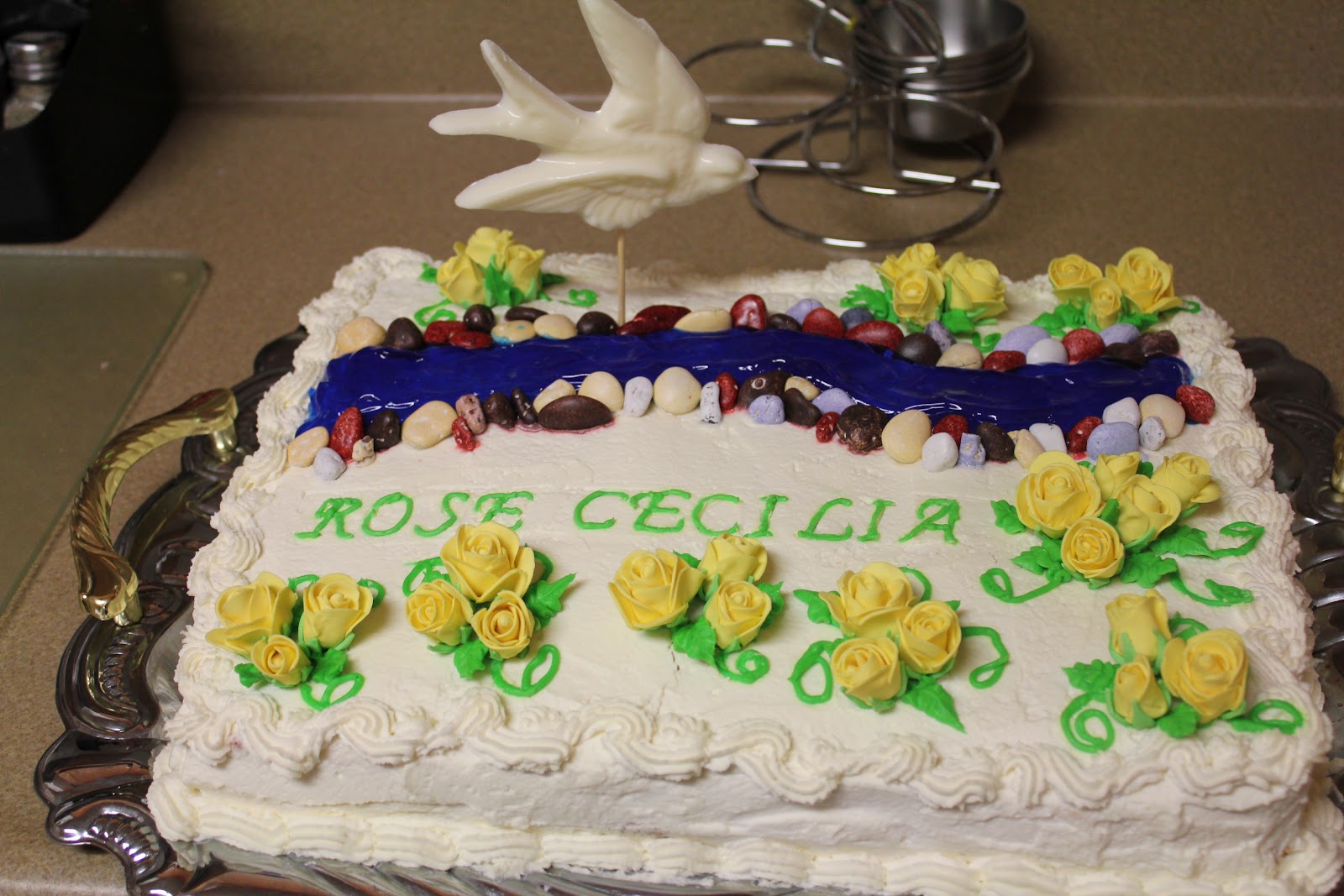 Catholic Cuisine: A Baptism Cake