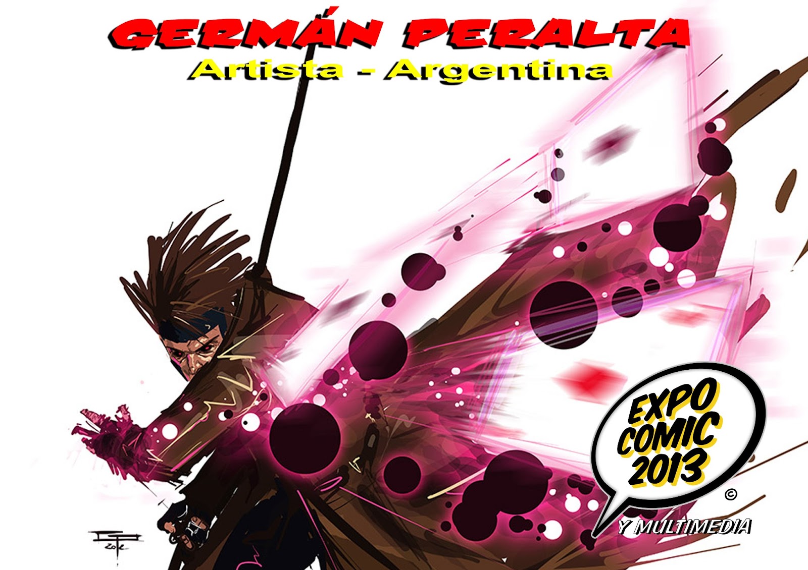 Comic Reo: Germán Peralta estará en Expo-Comic 2013...