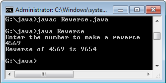 Simple and Comprehensive Java Programs: Java Program to find reverse of ...