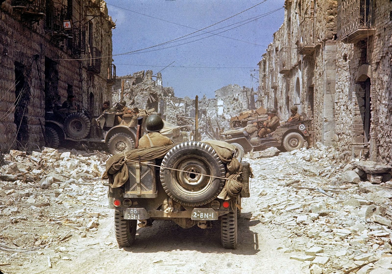 Just A Car Guy: A couple of cool color WW2 photos