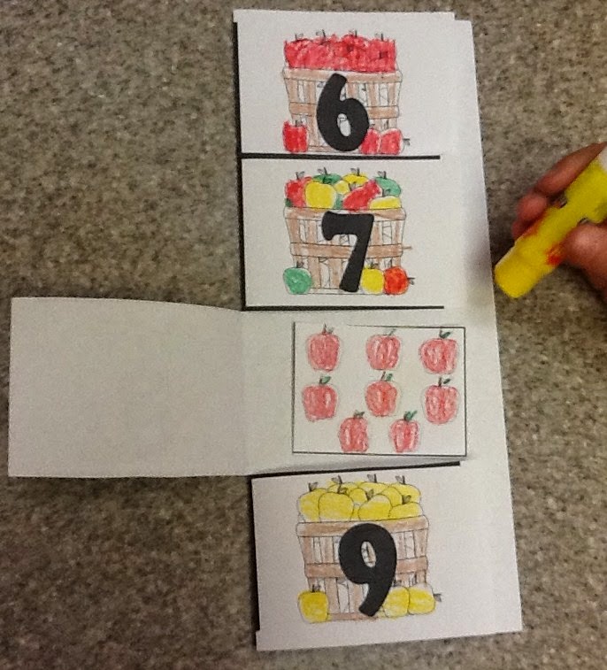 Christina's Kinder Blossoms: Ten Red Apples by Pat Hutchins (K.CC.B.4)