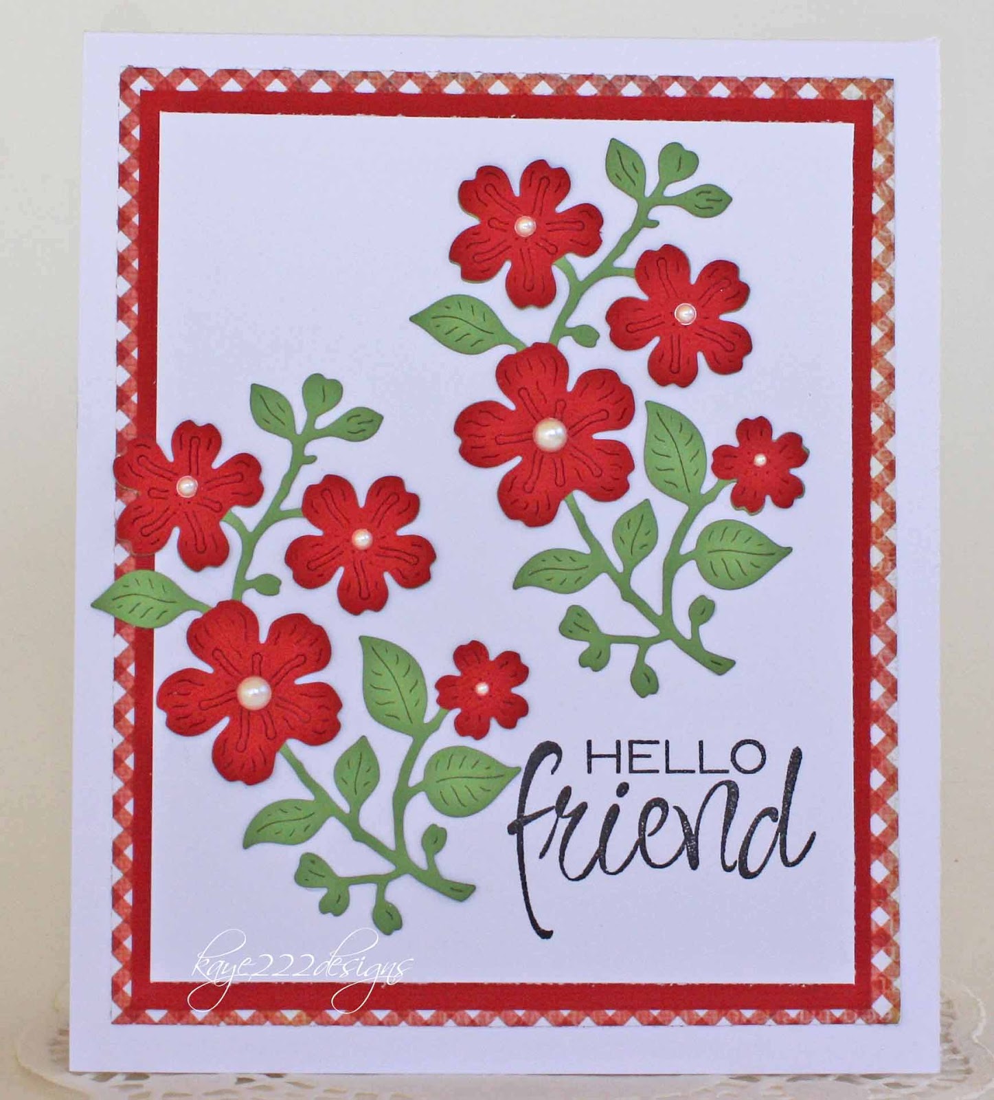 Beyond Beauty: Hello Friend With Cheery Lynn Designs