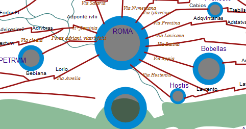 Macro-Typography: Fresh Life for Roman Map