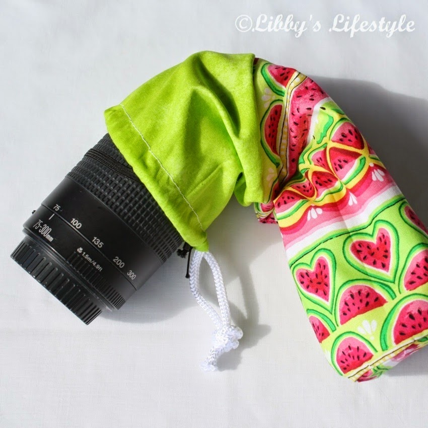 How to make a padded lens case. | Libby's Lifestyle.