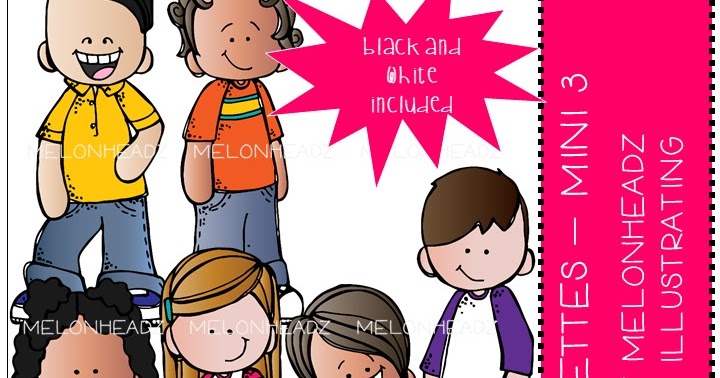 Kidlettes clip art - Mini - Set 3