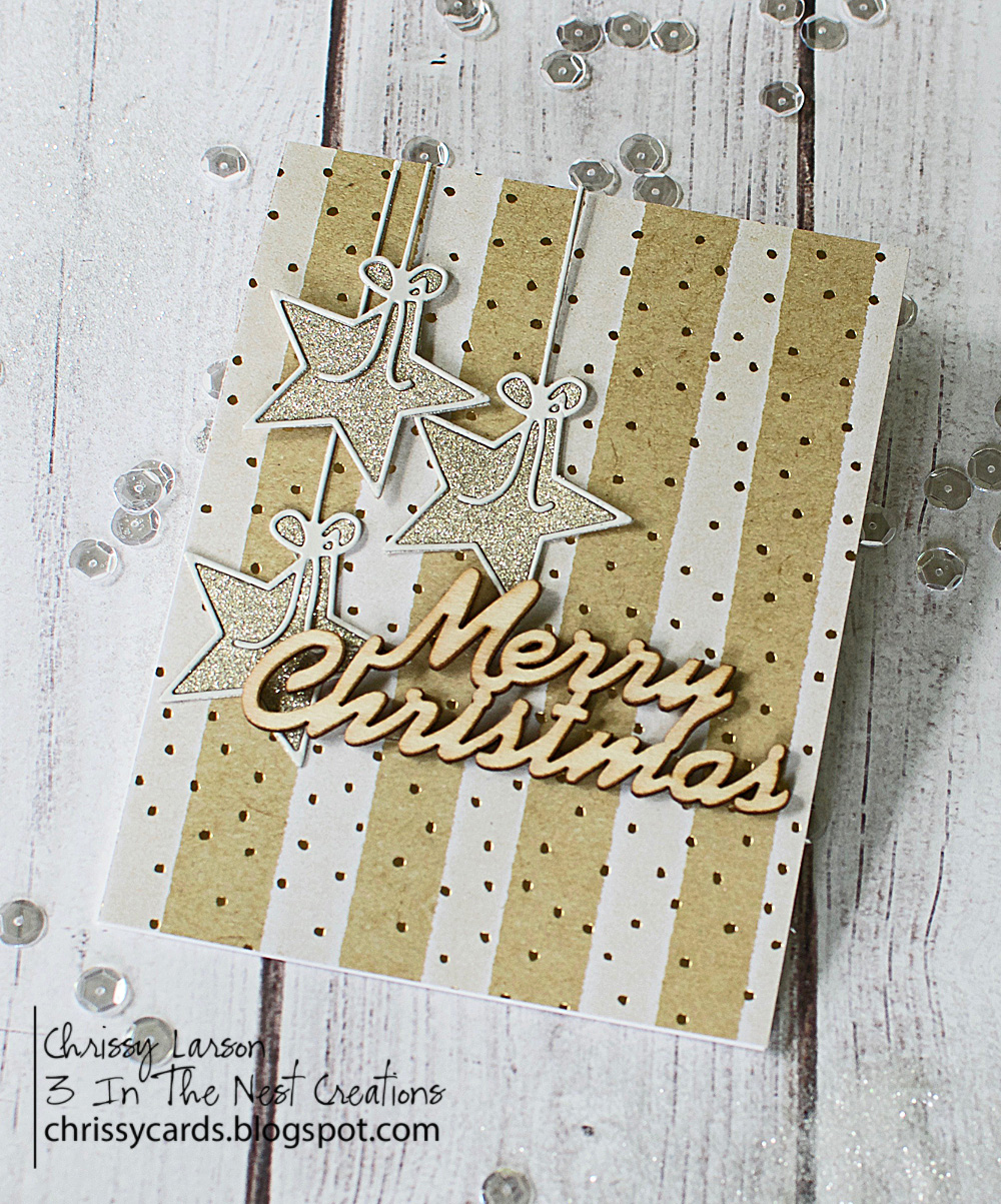 Three In the Nest Creations: Star On A String - Frantic Stamper