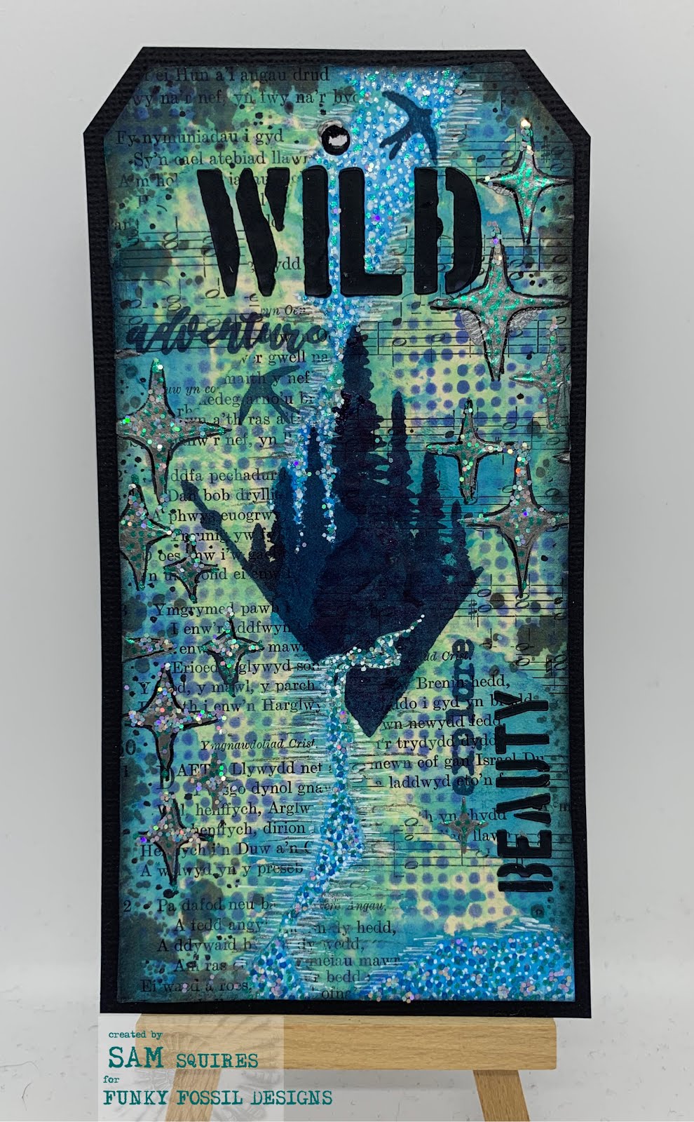 A Crafting Niche: Funky Fossil - Adventure Tag