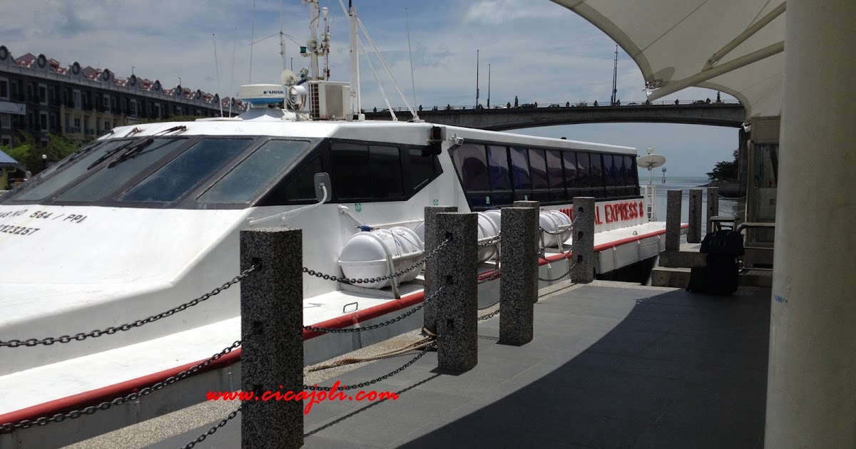 Dari Dumai ke Melaka menggunakan Kapal Indomal Express