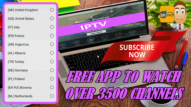 FREE IPTV APK LIVE TV TO WATCH OVER 3500 CHANNELS - IPTV DROID