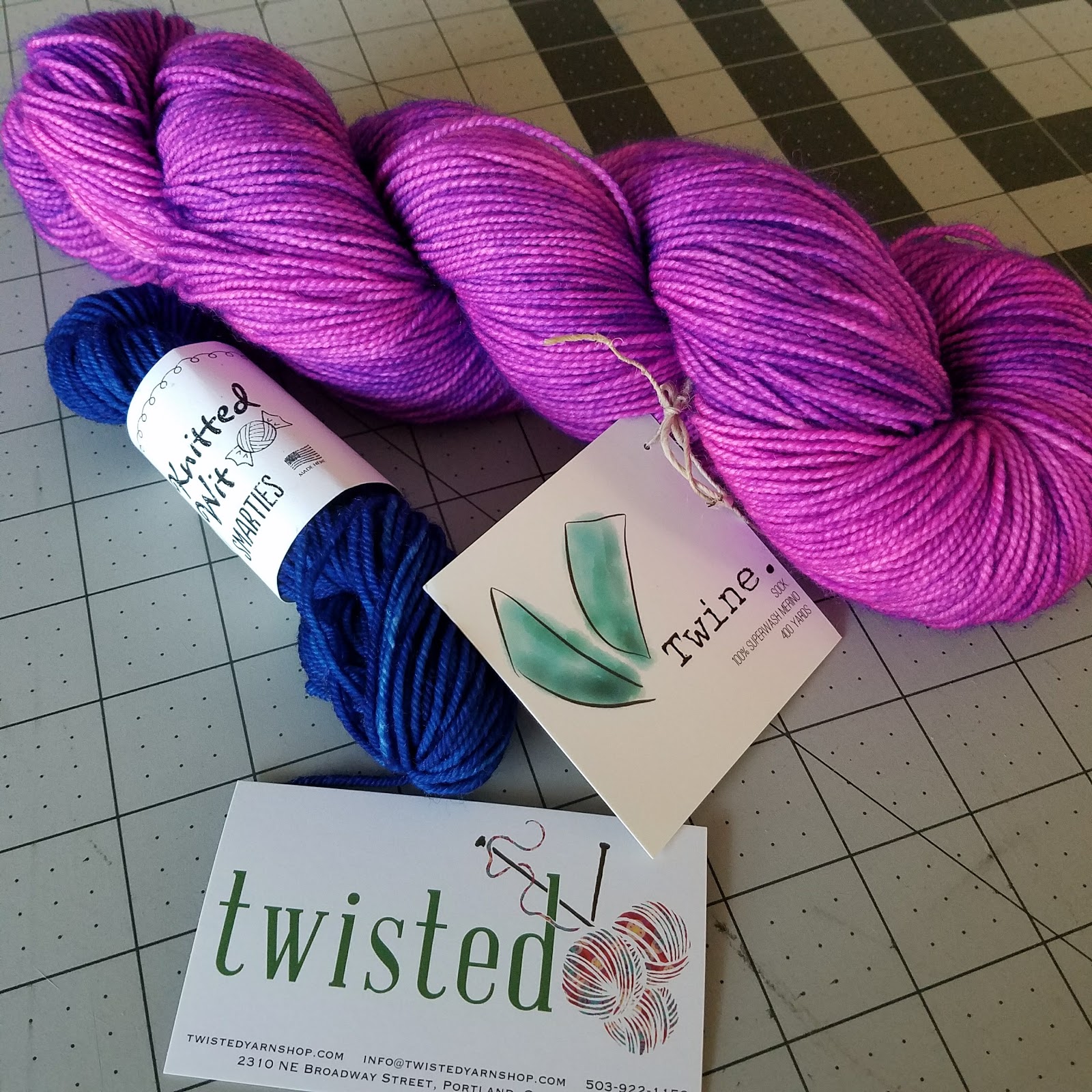 Becca's Crazy Projects: Twisted Yarn Shop
