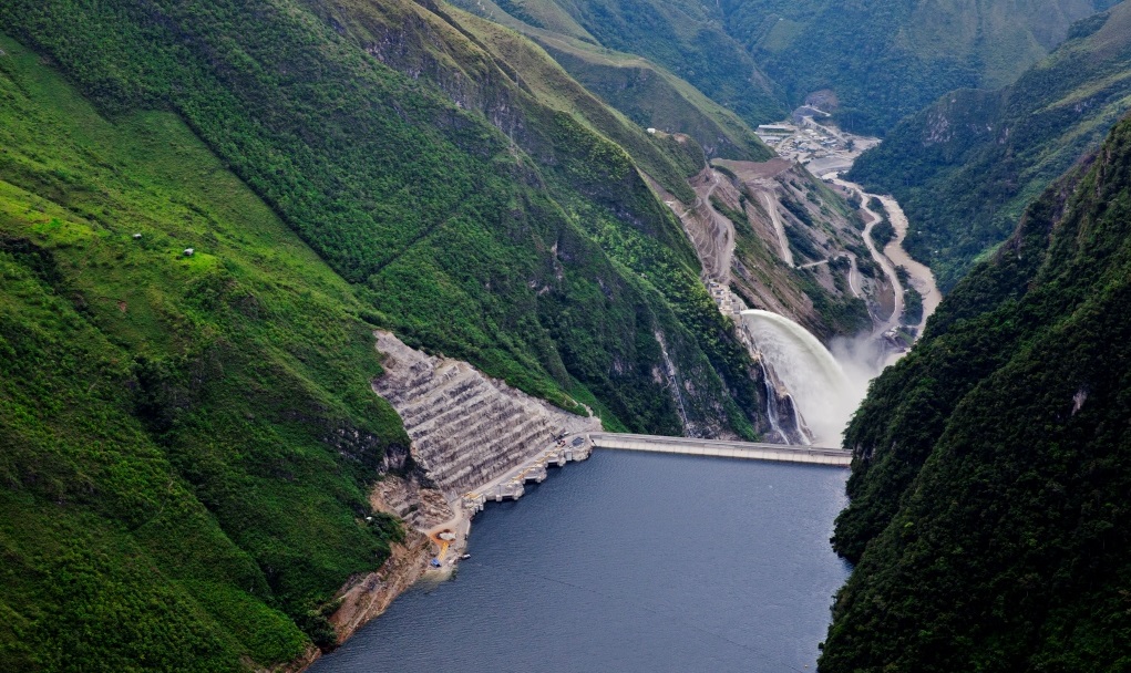 INFRAESTRUCTURA PERUANA: Represa de Chaglla
